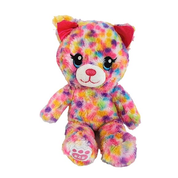 Build-A-Bear | Toys | Build A Bear Buddies Rainbow Confetti Kitty Cat ...